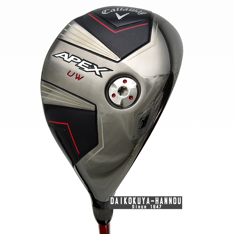 【やや傷や汚れあり】Callaway キャロウェイ APEX UW 21° エイペックス ユーティリティウッド Tour AD DI-7 (S) ツアーAD 2024年モデル /GH14806 ...