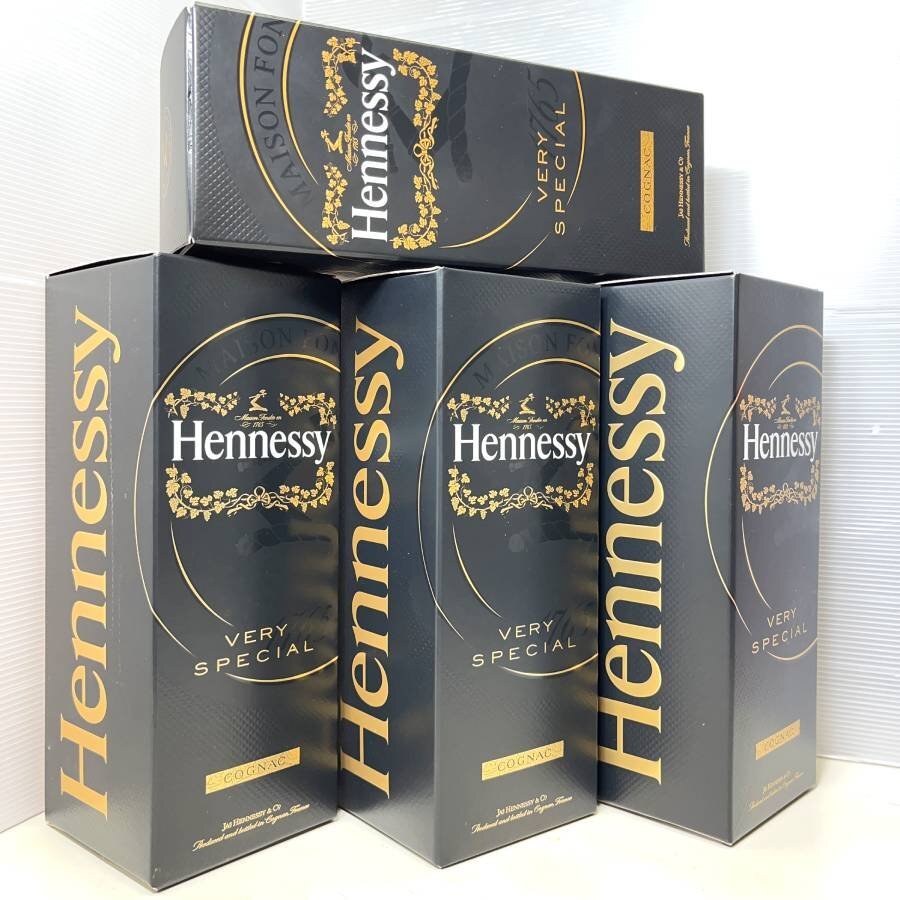【未使用】送料無料)4本セット 箱つき ヘネシー ベリースペシャル / Hennessy VERY SPECIAL 700ml × 4 (henvs-01.0331)の落札情報詳細 ...