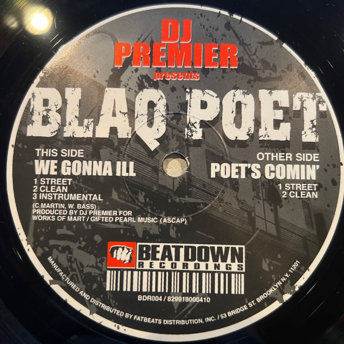 【目立った傷や汚れなし】試聴OK QUEENS産人気アンダー盤!! BLAQ POET(SCREWBALL) We Gonna Ill ...