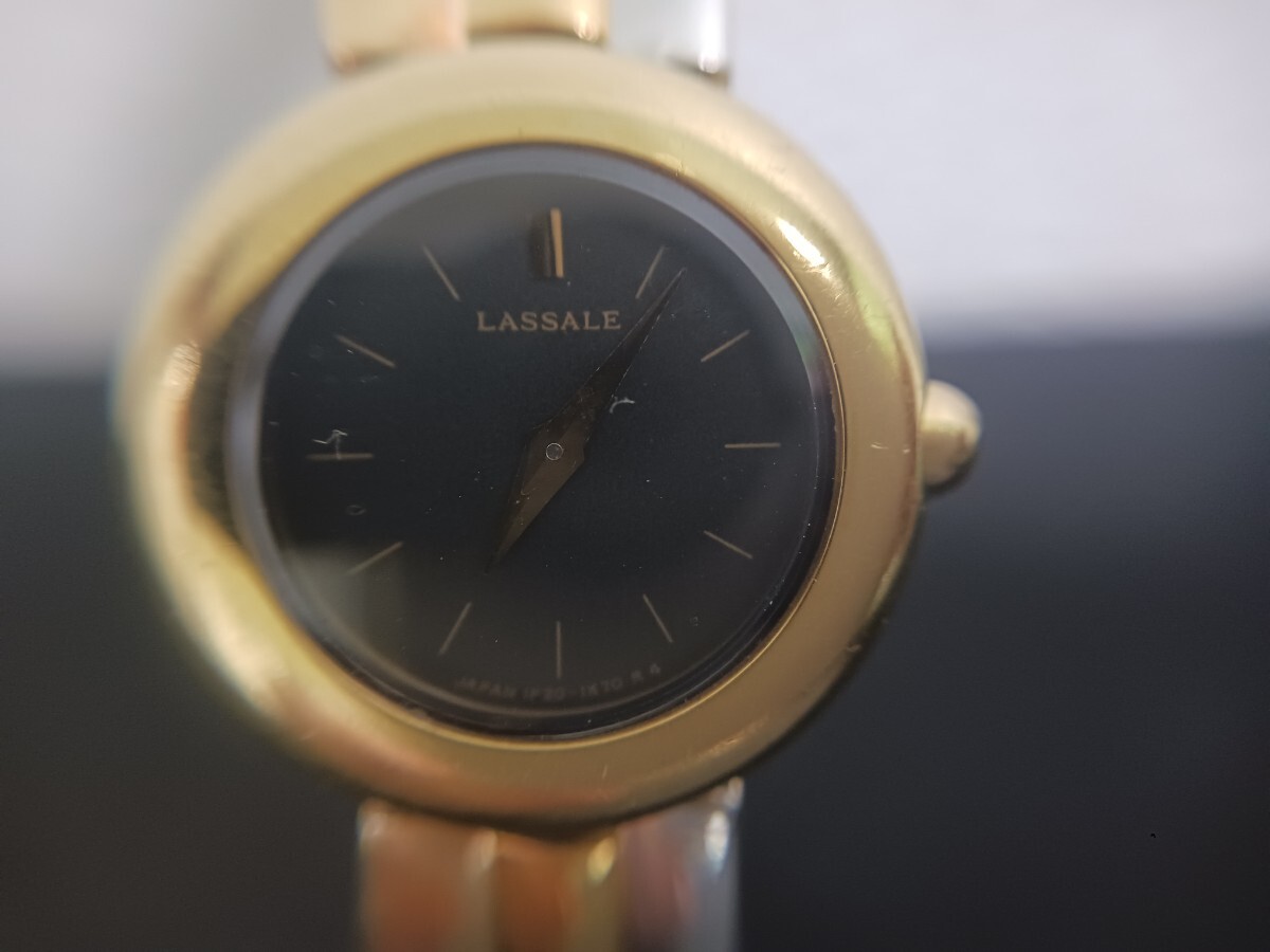 【やや傷や汚れあり】SEIKO LASSALE 1F20-0G40 レディース バングルウォッチの落札情報詳細 - Yahoo!オークション ...