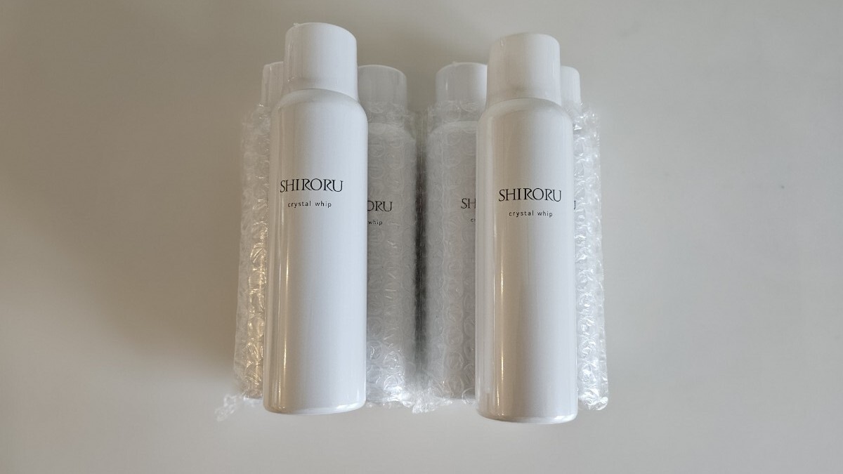 【未使用】SHIRORU クリスタルホイップ 新品未使用2025年3月到着120g×6の落札情報詳細 - Yahoo!オークション落札価格検索 オークフリー