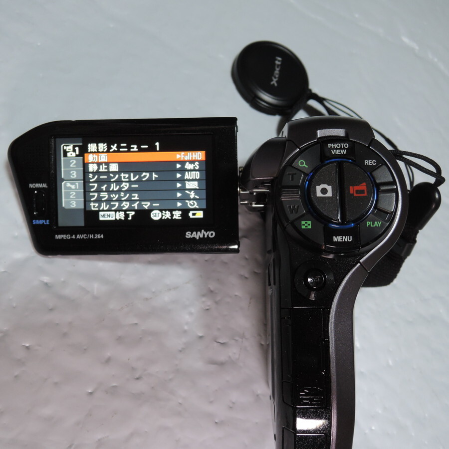 【目立った傷や汚れなし】SANYO Xacti DMX-HD1010の落札情報詳細 - Yahoo!オークション落札価格検索 オークフリー