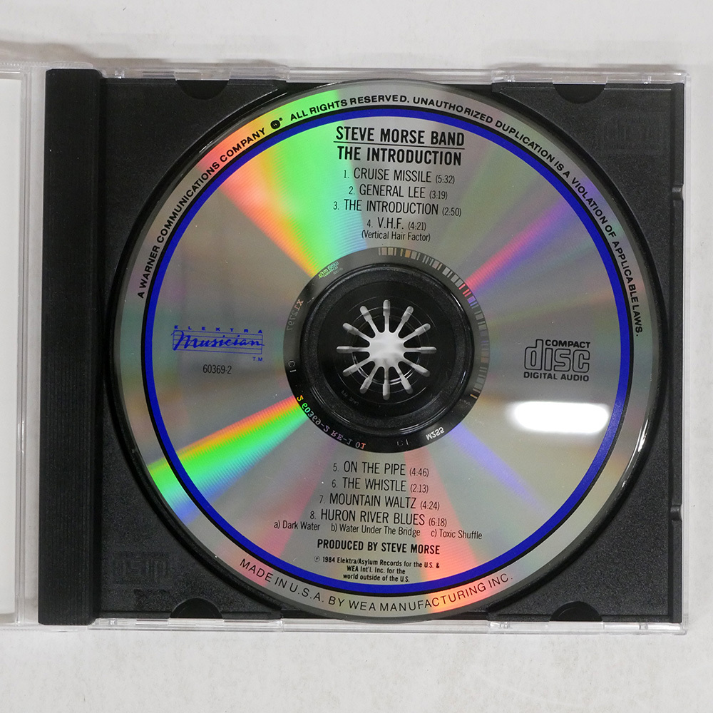 【やや傷や汚れあり】US盤 STEVE MORSE BAND/THE INTRODUCTION/ELEKTRA MUSICIAN ...