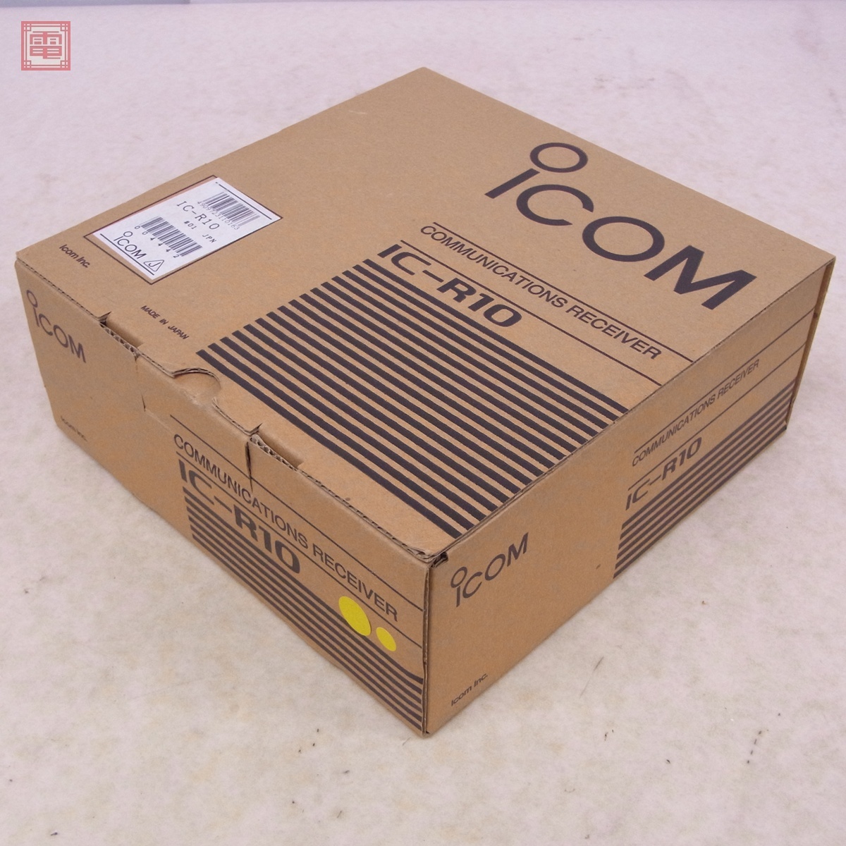 【傷や汚れあり】アイコム IC-R10 ハンディ受信機 0.5MHz〜1300MHz 取説・元箱付 ICOM 広帯域受信機 現状品【20の落札 ...