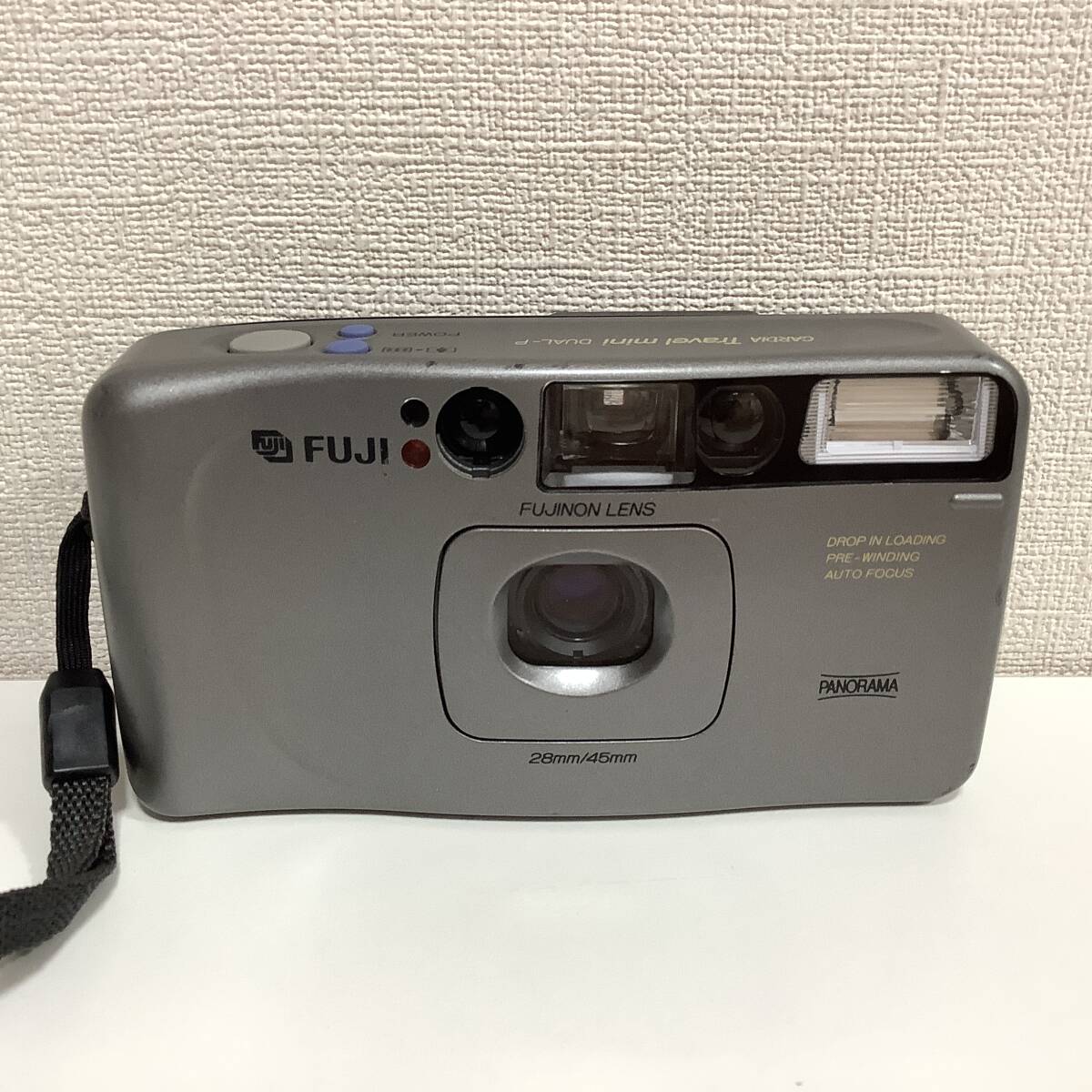 【やや傷や汚れあり】5820 FUJI フジ CARDIA Travel mini DUAL-P フィルムカメラ コンパクトカメラ レンズ ...