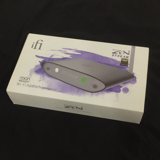 【やや傷や汚れあり】ZEN STREAM ifi Wi-Fi Audio Transport ネットワークトランスポート 通電確認済み 現状品 ...