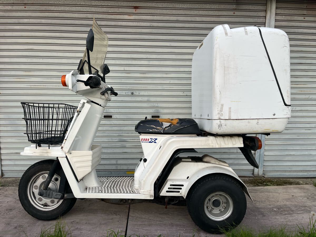 【全体的に状態が悪い】【ジャンク】HONDA GYRO X TD01 鍵無し 始動未確認 現状車 販売証明書有り 部品取り 宅配ボックス 3輪 ジャイロ ジャンクヤード 掘り出し物の落札情報 ...