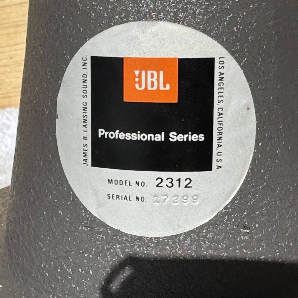 【目立った傷や汚れなし】JBL 2312 ストレートホーン クロスオーバー：800Hz ペア 美品 Oリング・固定ネジ完備 程度良好 中古の ...