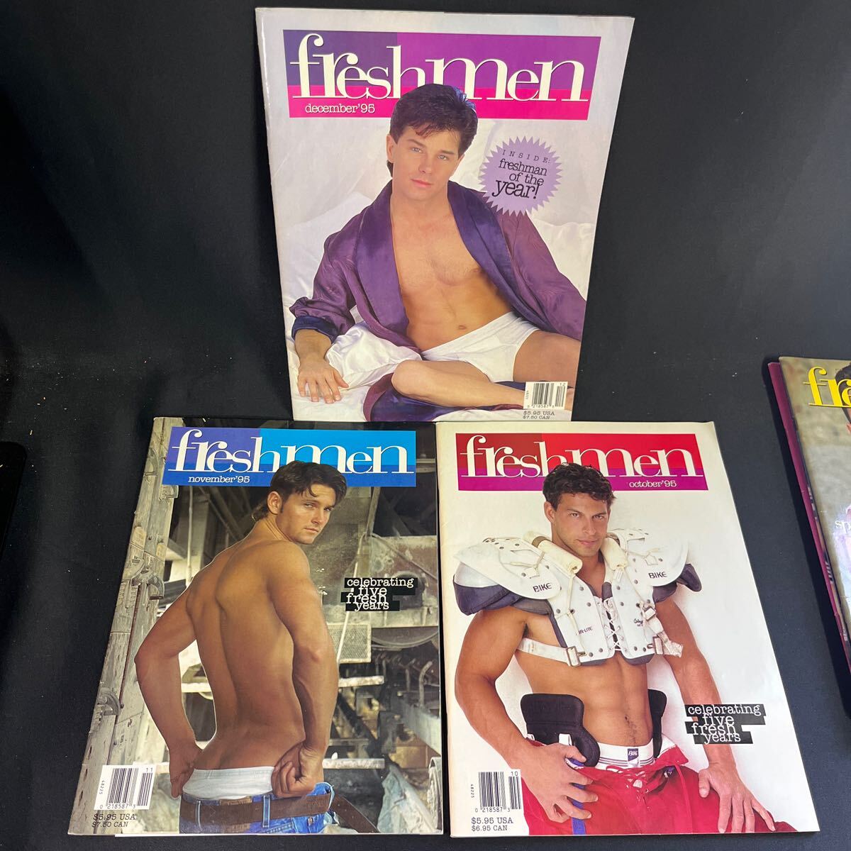 【目立った傷や汚れなし】freshmen 1995年 7冊セット メンズヌード/洋雑誌/メールヌード/筋肉/肉体美/洋書の落札情報詳細 - Yahoo!オークション落札価格検索 オークフリー