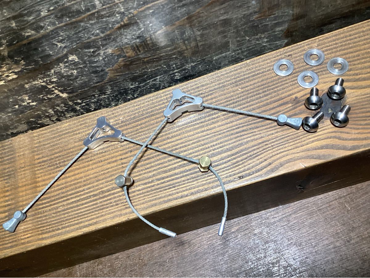 【傷や汚れあり】OLD MTB【 Grafton 】 グラフトン スピードコントローラー 前後セット チタンボルト仕様 中古品 検) Vintage XC DH 90‘s 80‘s WTB ...