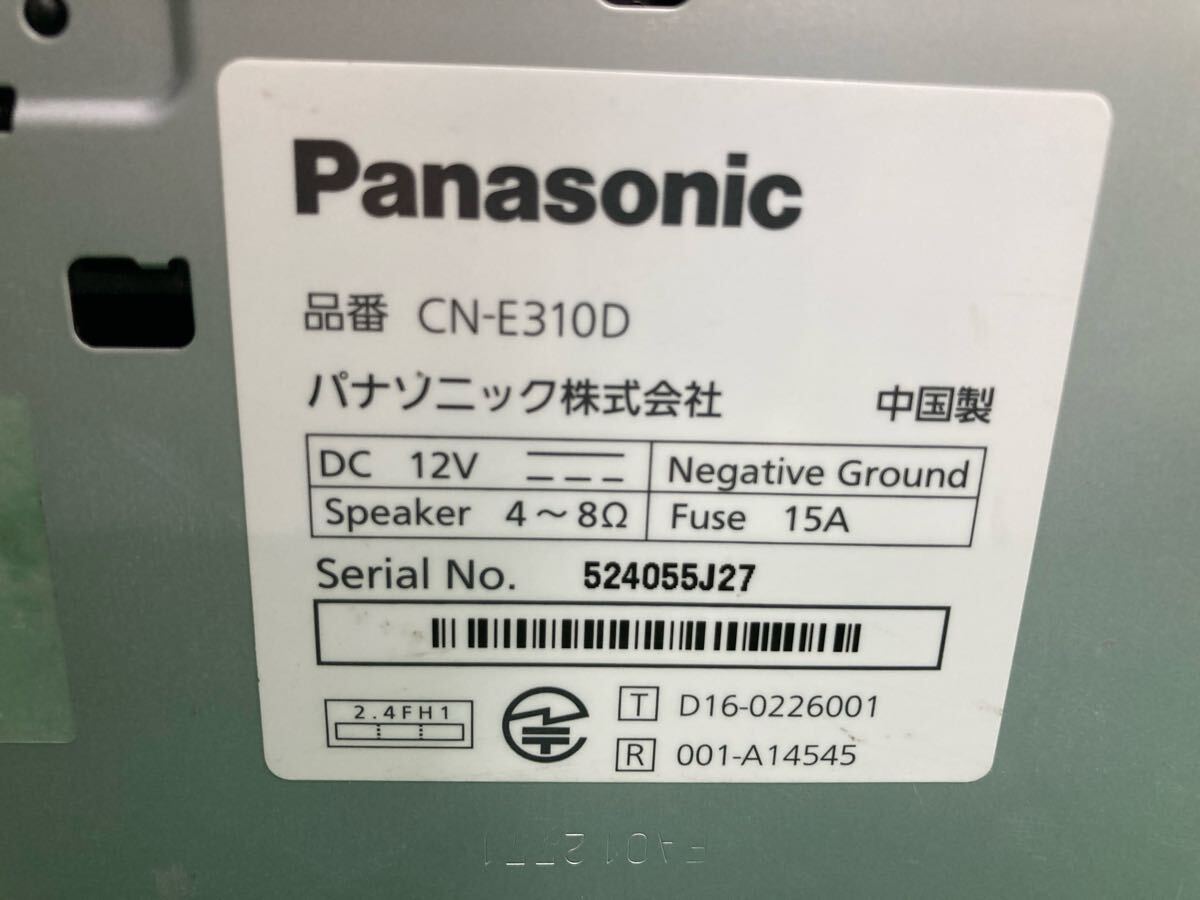 【傷や汚れあり】N5133 Panasonic パナソニック メモリーナビ CN-E310Dの落札情報詳細 - Yahoo!オークション落札価格検索 オークフリー