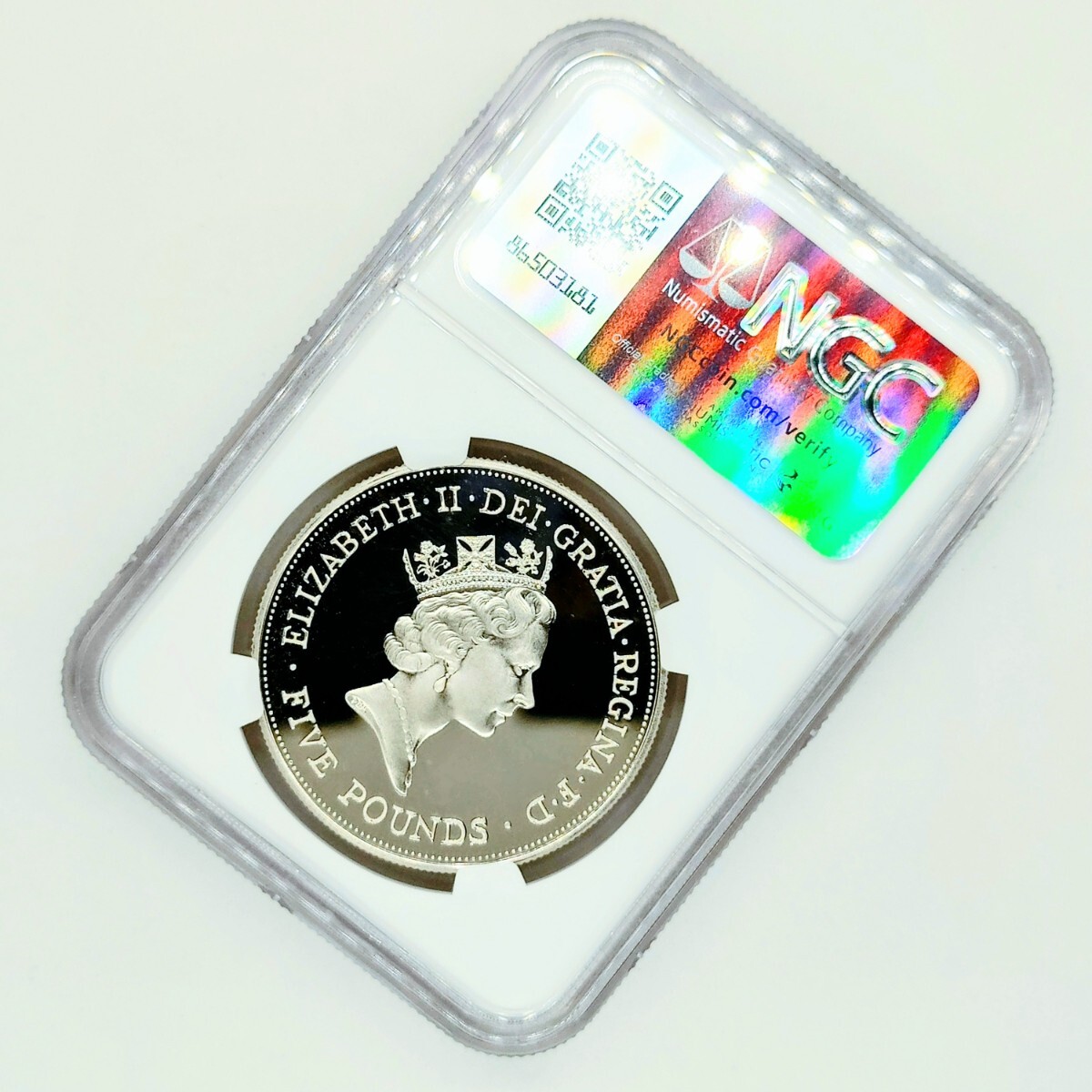 【未使用】1円スタート☆1990年 イギリス5ポンド銀貨 クイーン・マザー生誕90周年記念 バラとアザミ NGC PF69 ULTRA CAMEOの落札情報詳細 - Yahoo!オークション ...