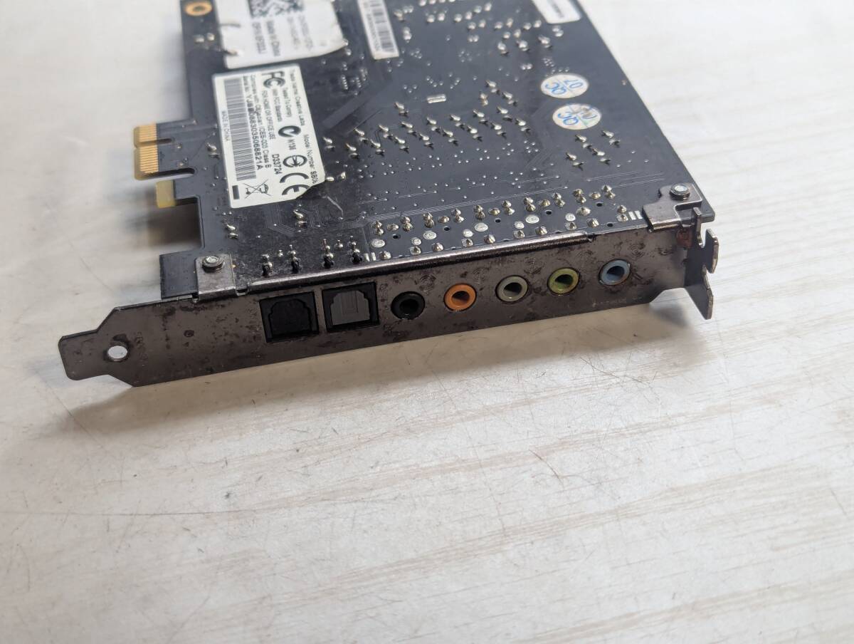【やや傷や汚れあり】Creative Labs sb0880 Sound Blaster X - Fiチタンサウンドカード【動作確認済み】の ...