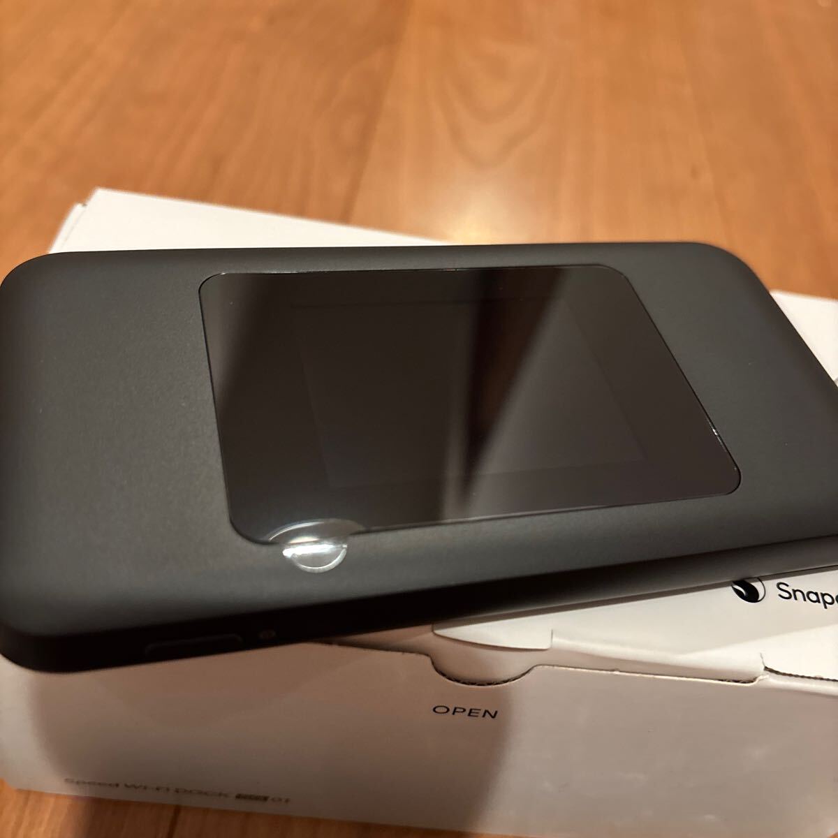 【未使用に近い】1円〜送料無料 最新機種 売り切り Speed Wi-fi DOCK 5G 01 CPS01SKU au モバイルルーター ...