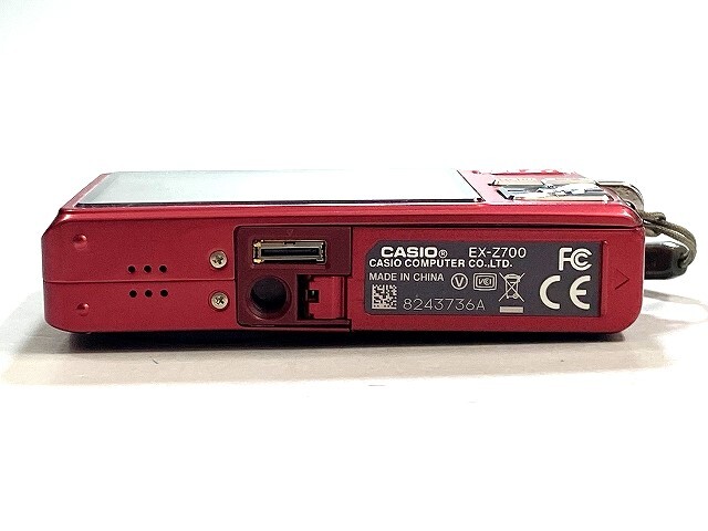 【傷や汚れあり】1円～ 売り切り 中古 通電OK CASIO カシオ EXILIM エクシリム EX-Z700 デジタルコンパクトカメラ レッド 写真 撮影 コレクターの落札情報詳細 ...