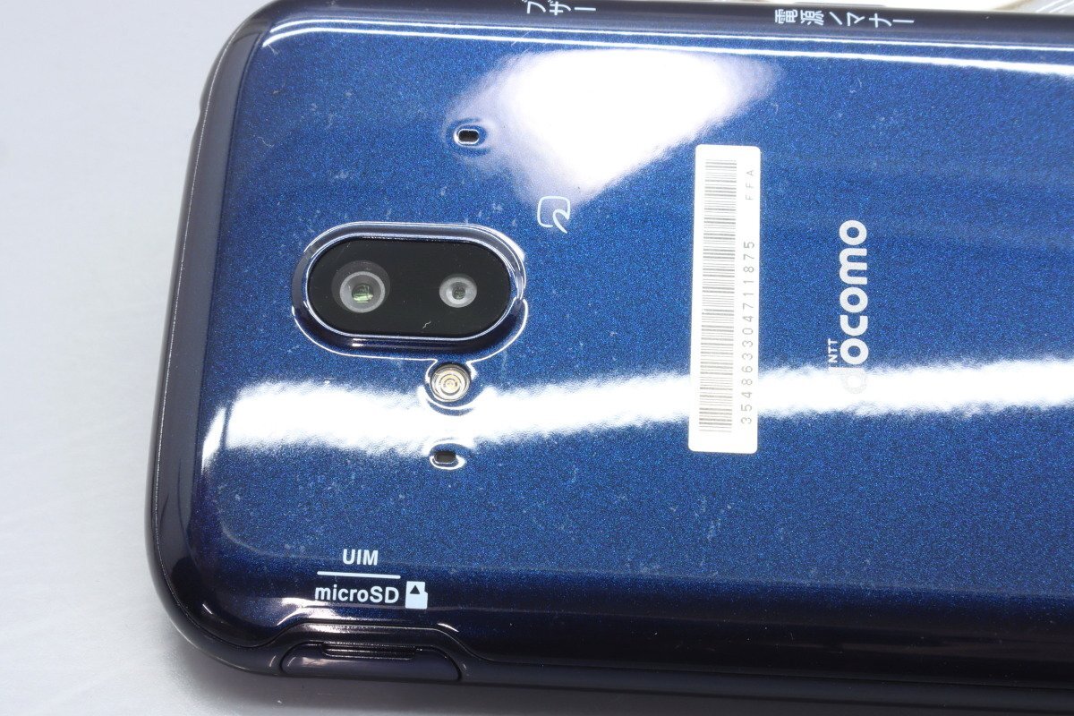 【やや傷や汚れあり】Fujitsu らくらくスマートフォン F-52B ネイビー ドコモ★Joshin6107【1円開始・送料無料】の落札情報 ...