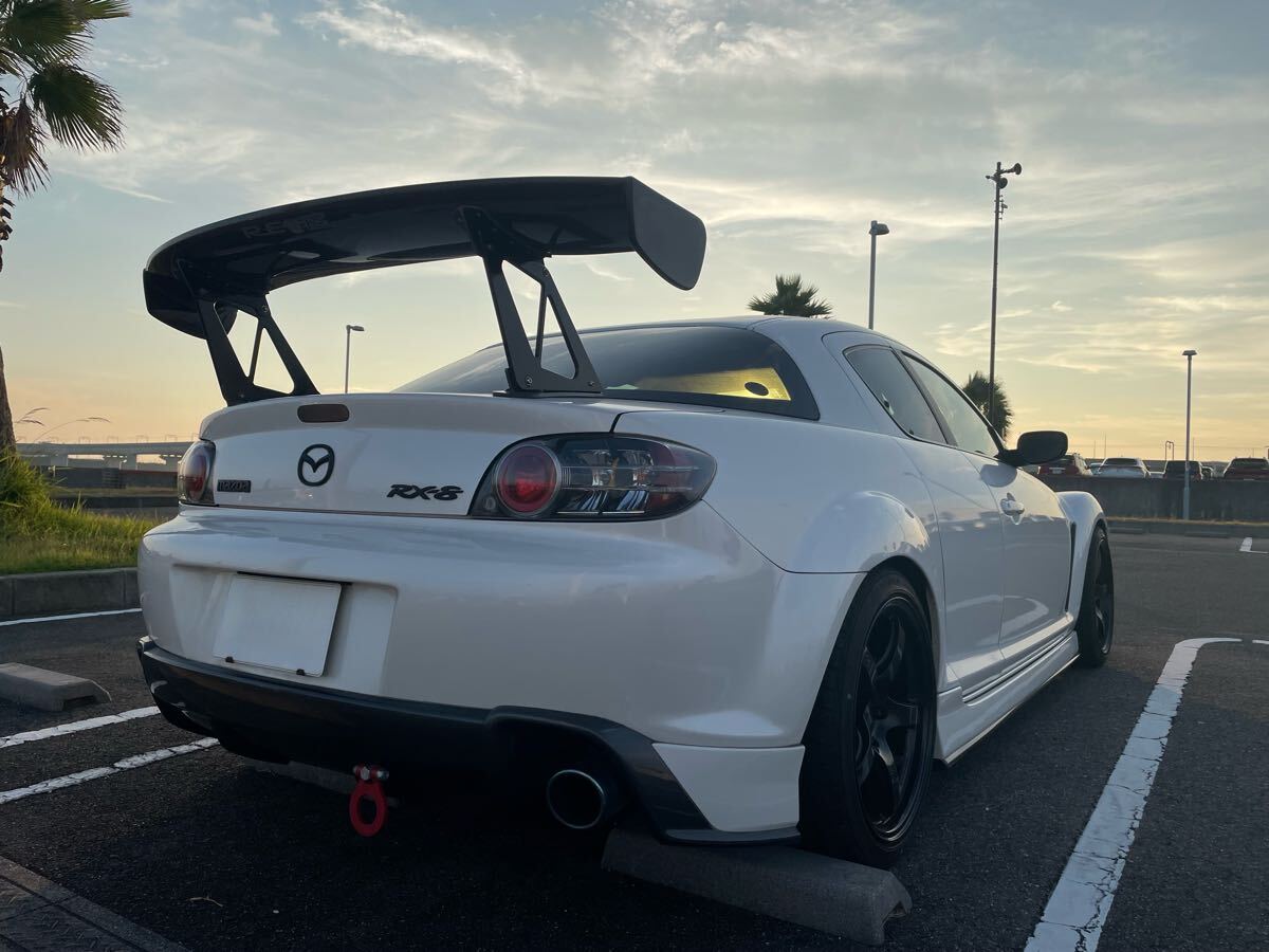 【やや傷や汚れあり】RX-8 SE3P RE雨宮 GTウイング REAR SPOILER-GTⅢ (CF) HIGH トランク付き カーボン リアスポイラーの落札情報詳細 - Yahoo ...