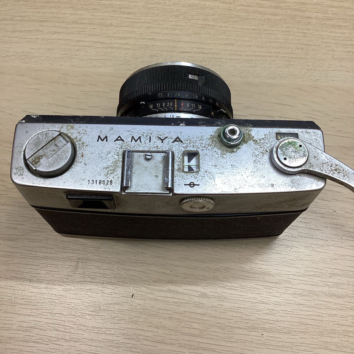 【傷や汚れあり】#7450 MAMIYA Super Deluxe マミヤ スーパーデラックス レンズ MAMIYA-SEKOR 1:1.5 ...