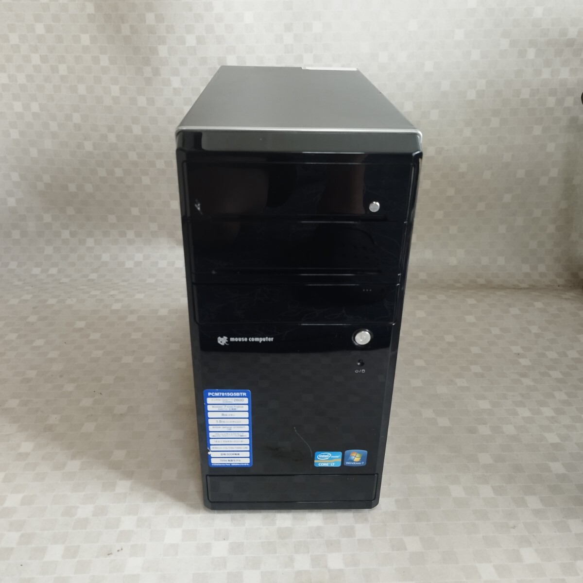 【傷や汚れあり】341129I★Windows XP,7,10,11 OS選択可 MouseComputer H61MU-S01 Core i7-2600 3.40GHz,メモリ8GB ...