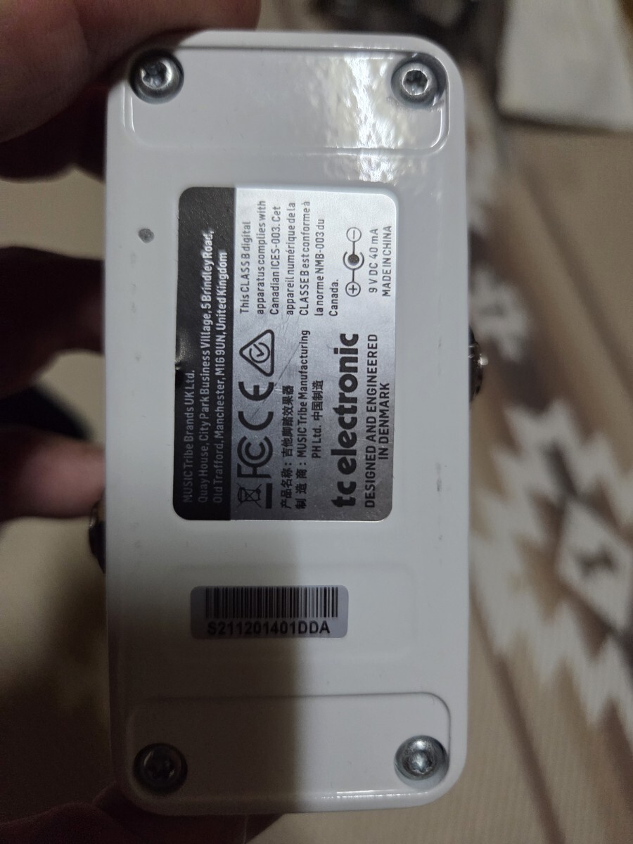 【未使用】TC ELECTRONIC ( ティーシーエレクトロニック )Spark Mini Booster ブースター エフェクターの落札 ...