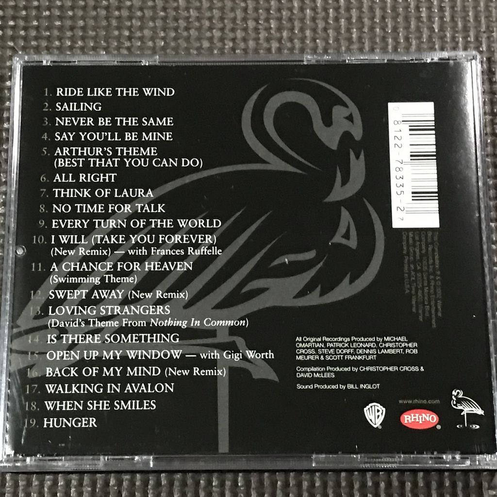 【未使用に近い】クリストファー・クロス The Very Best of Christopher Cross 全19曲 ベスト CD 2002 ...