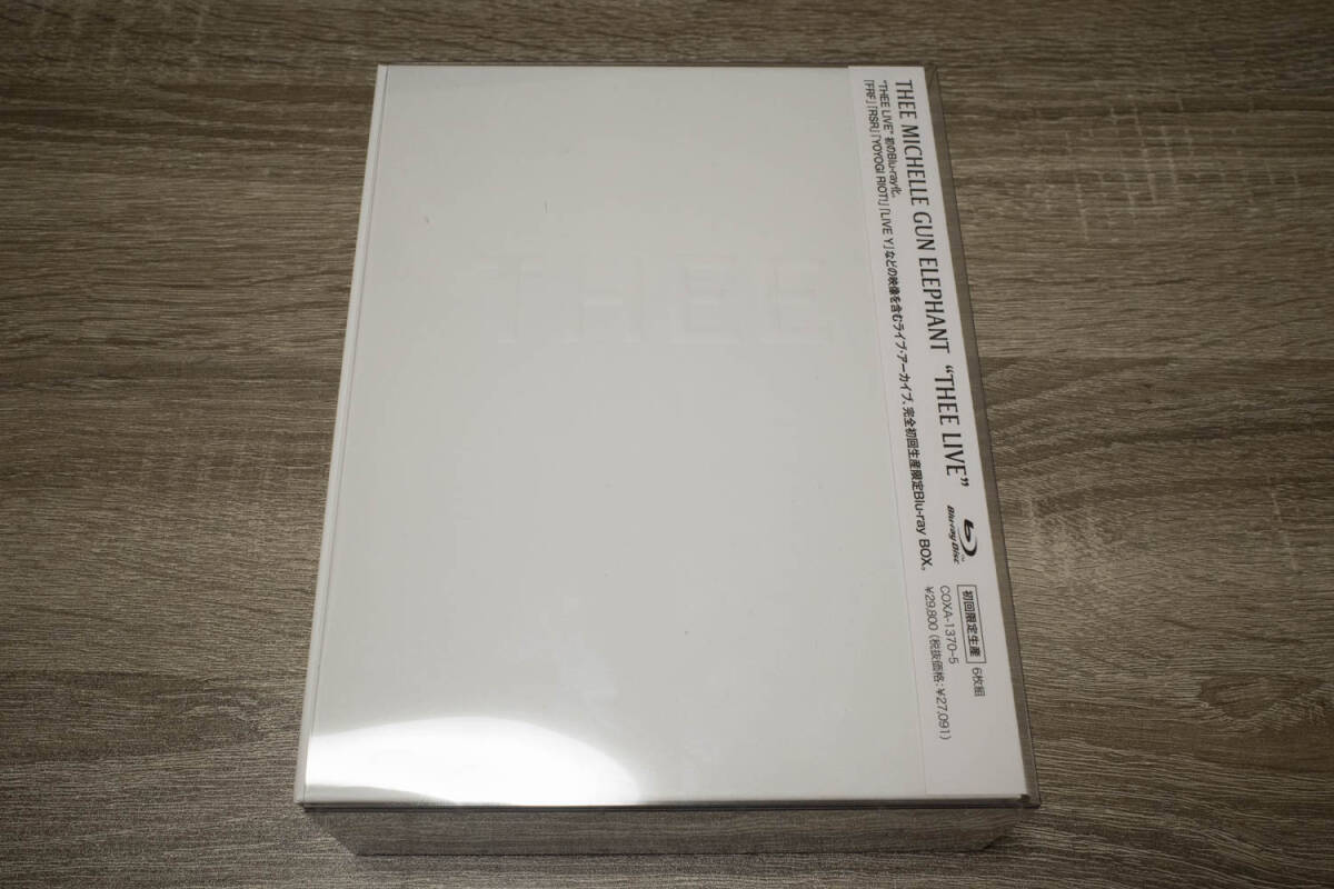 【目立った傷や汚れなし】THEE LIVE Blu-ray / THEE MICHELLE GUN ELEPHANT ミッシェルガン ...