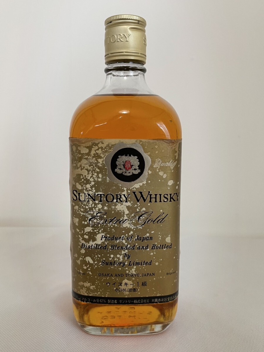 【未使用】サントリー エクストラゴールド 720ml 未開栓 1円〜 SUNTORY EXTRA GOLDの落札情報詳細 - Yahoo ...