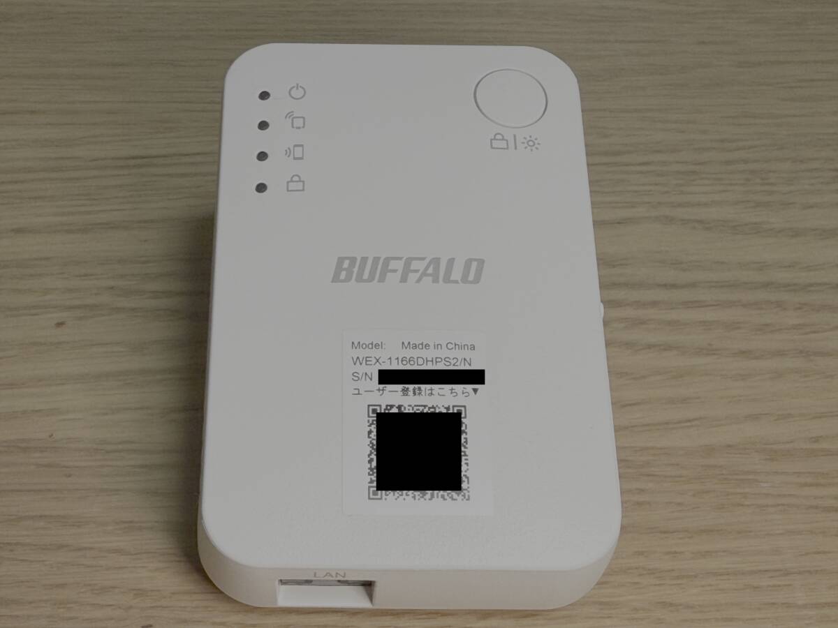 【目立った傷や汚れなし】【送料無料】BUFFALO Wi-Fi中継機 WEX-1166DHPS2/Nの落札情報詳細 - Yahoo ...