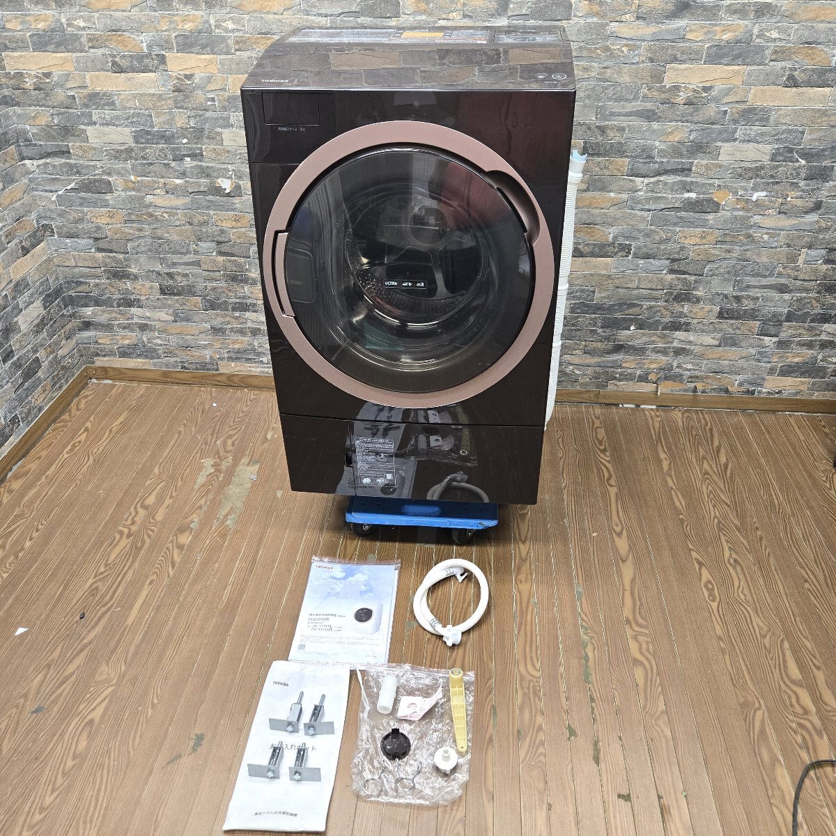 【やや傷や汚れあり】 5g036 TOSHIBA 東芝 ドラム式洗濯乾燥機 TW-117X6L 11kg 2018年製 W645×D750×H1060 家庭用 ZABOON 動作確認済み♪ の ...