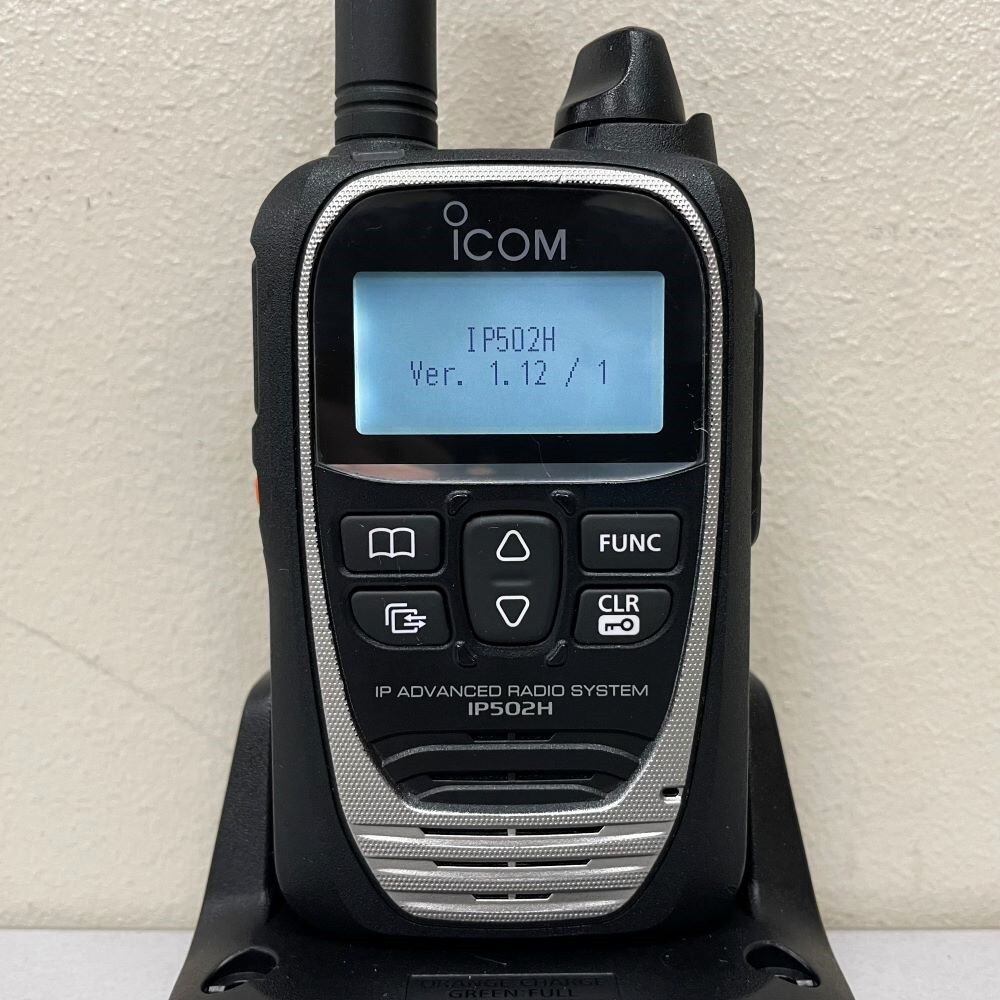 【目立った傷や汚れなし】ICOM IPトランシーバー IP502H 5台セット 2022年製 デュアルSIMモデル 同時通話 多重通話 アイコム 無線機 小型軽量 中古の落札情報詳細 ...