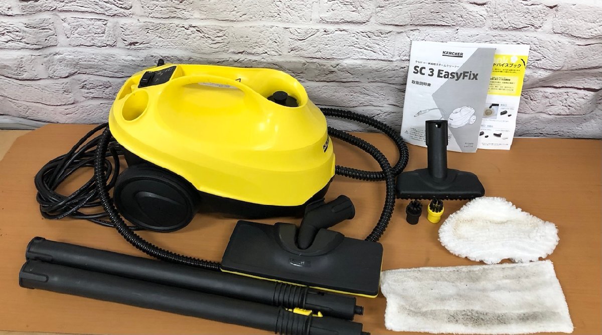 【やや傷や汚れあり】KARCHER ケルヒャー SC 3 EASYFIX スチームクリーナー 250728RM500053の落札情報詳細 - Yahoo!オークション落札価格検索 オークフリー