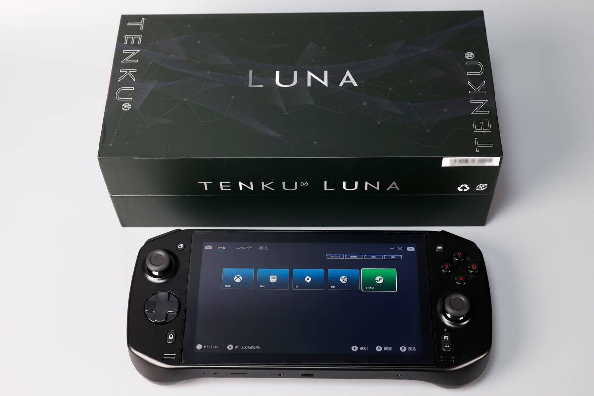 【目立った傷や汚れなし】ゲーミングUMPC『TENKU LUNA』 (ストレージ2TB)＋専用ケース付き 【美品】の落札情報詳細 - Yahoo!オークション落札価格検索 オークフリー