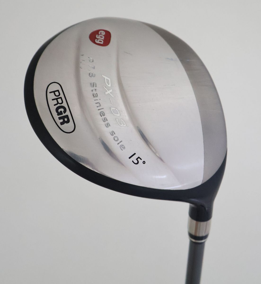 【やや傷や汚れあり】 1円〜！PRGR★プロギア egg☆エッグ PX-03 フェアウェイウッド 3W 15°オリジナルカーボン M-40【SR相当】（80368の落札情報詳細 - Yahoo ...