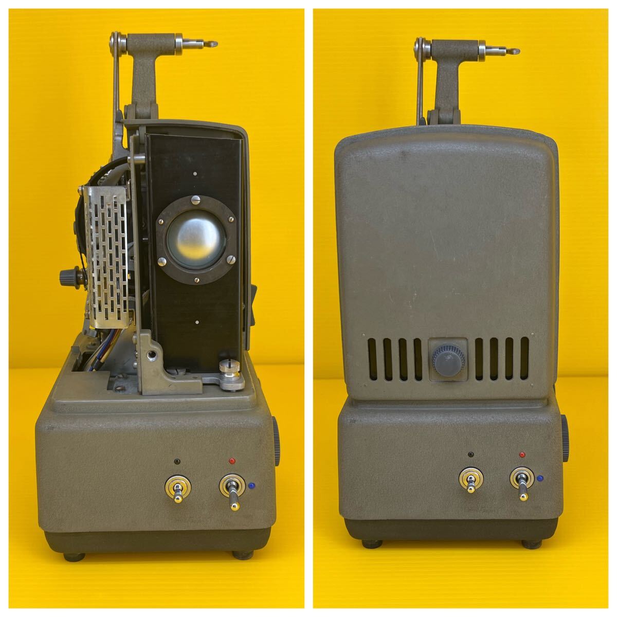 【傷や汚れあり】【ジャンク品 部品取り品】ELMO F-80 8mm フィルム映写機 プロジェクター レトロ家電 中古品 経年保管品 昭和 ...
