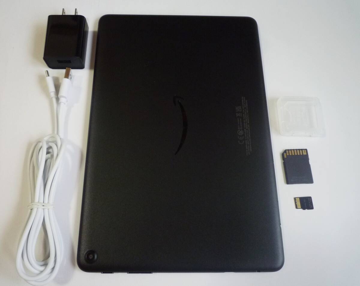 【やや傷や汚れあり】アマゾン Amazon Fire HD 10 第13世代 TG425K アマゾン ファイヤー HD 10 32GB 黒 ブラック タブレット 初期化済 MicroSDカード ...