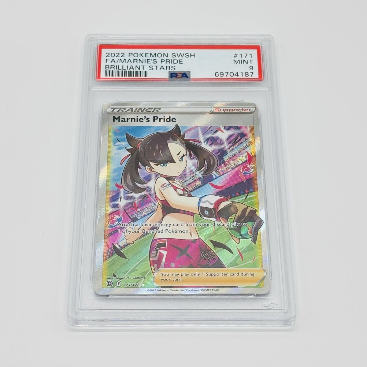 【目立った傷や汚れなし】【オススメ】 ☆ マリィのプライド SR 171/172 英語版 PSA9 ☆ スタートデッキ100／ホビー／ポケモン ...