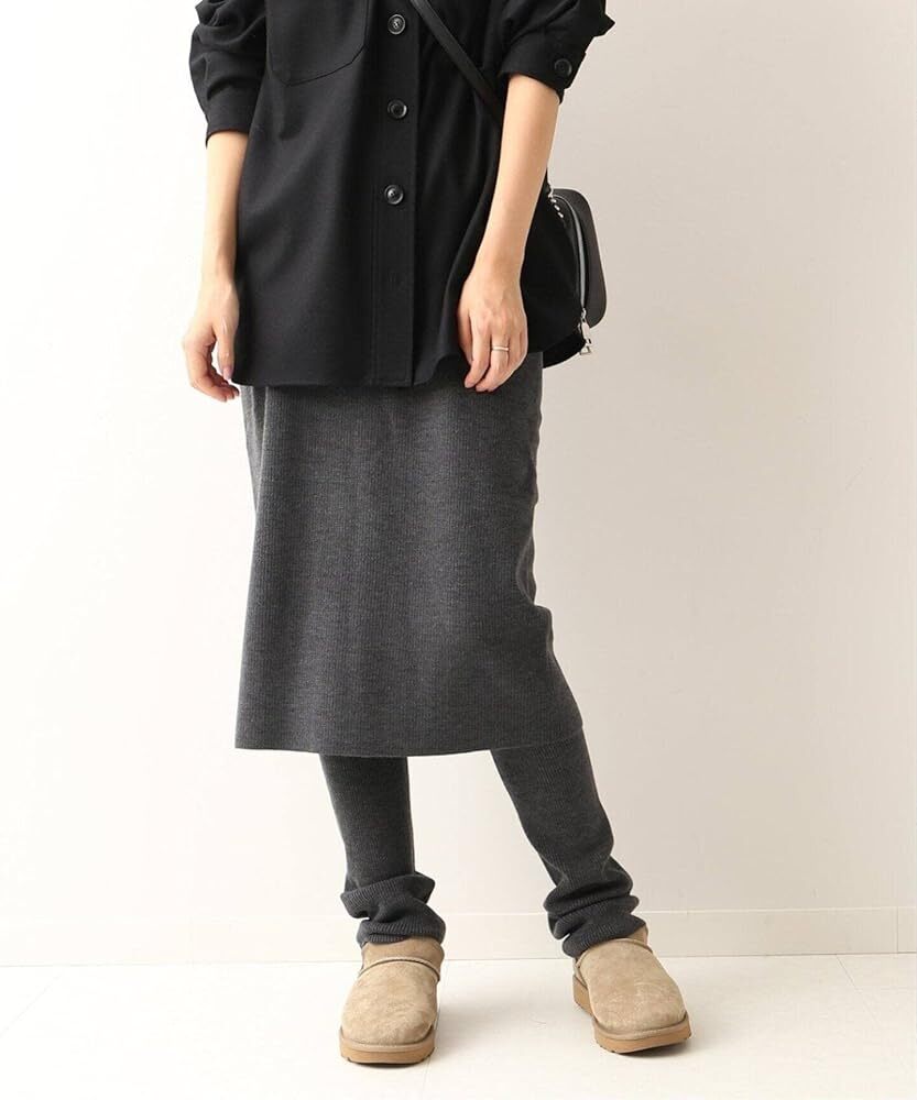 【目立った傷や汚れなし】∞ FRAMeWORK フレームワーク C/PE レギンス付き スカート チャコールグレー ストレッチ 36 イージー リラックス スカッツ∞ の落札情報詳細 ...