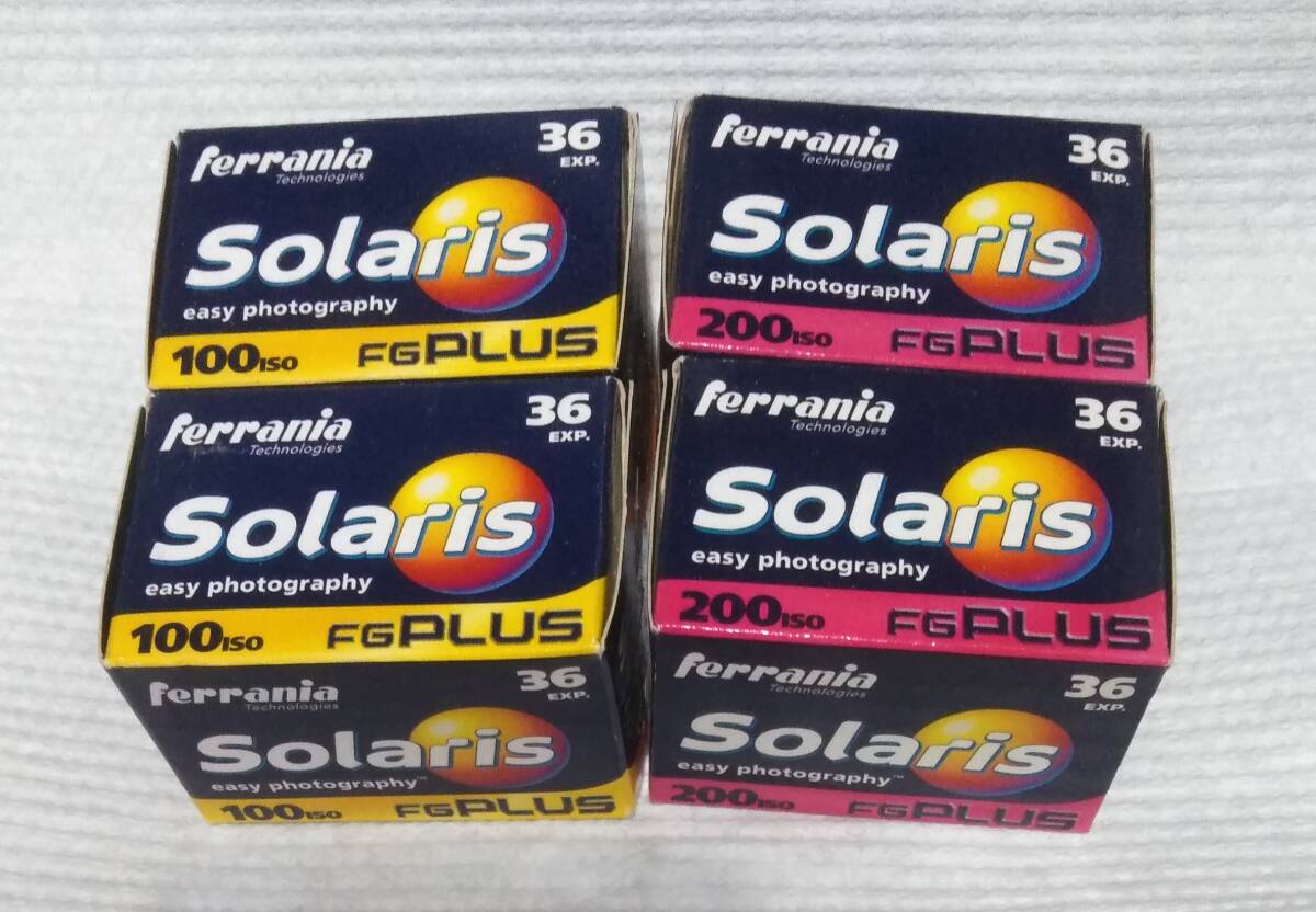 【全体的に状態が悪い】ferrania Solaris 36枚撮 （ISO100 2本、ISO200 2本、計4本まとめて) (期限切れ）の ...