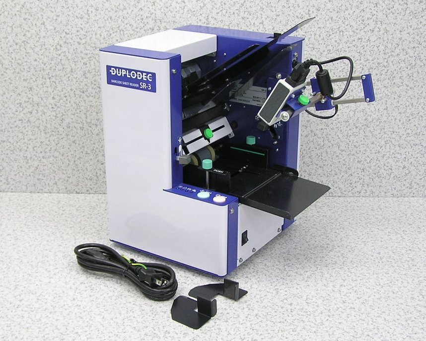 【目立った傷や汚れなし】 Duplo/デュプロ バーコードシートリーダー 幅115mm 卓上型(縦型)バーコード読み取り機 DUPLODEC SR-3 美品！の落札情報詳細 - Yahoo ...