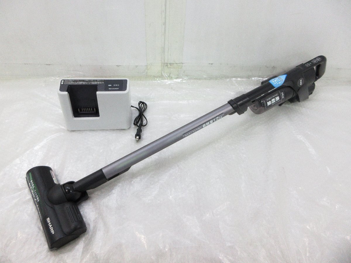 【未使用に近い】 展示品 SHARP シャープ RACTIVE Air コードレススティッククリーナー サイクロン式掃除機 EC-FR9-B ブラック w9267の落札情報詳細 - Yahoo ...