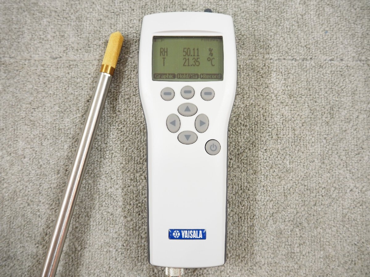 【やや傷や汚れあり】[0384] ☆ VAISALA/ヴァイサラ ハンディタイプ温湿度計 HM70 ☆ HMP76付属 ☆の落札情報詳細 ...