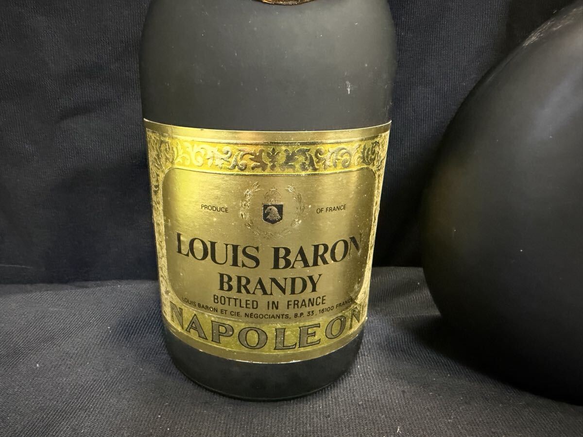 【やや傷や汚れあり】ST0711-6 Chabot NAPOLEON Armagnac/LOUIS BARON NAPOLEON 700ml ...