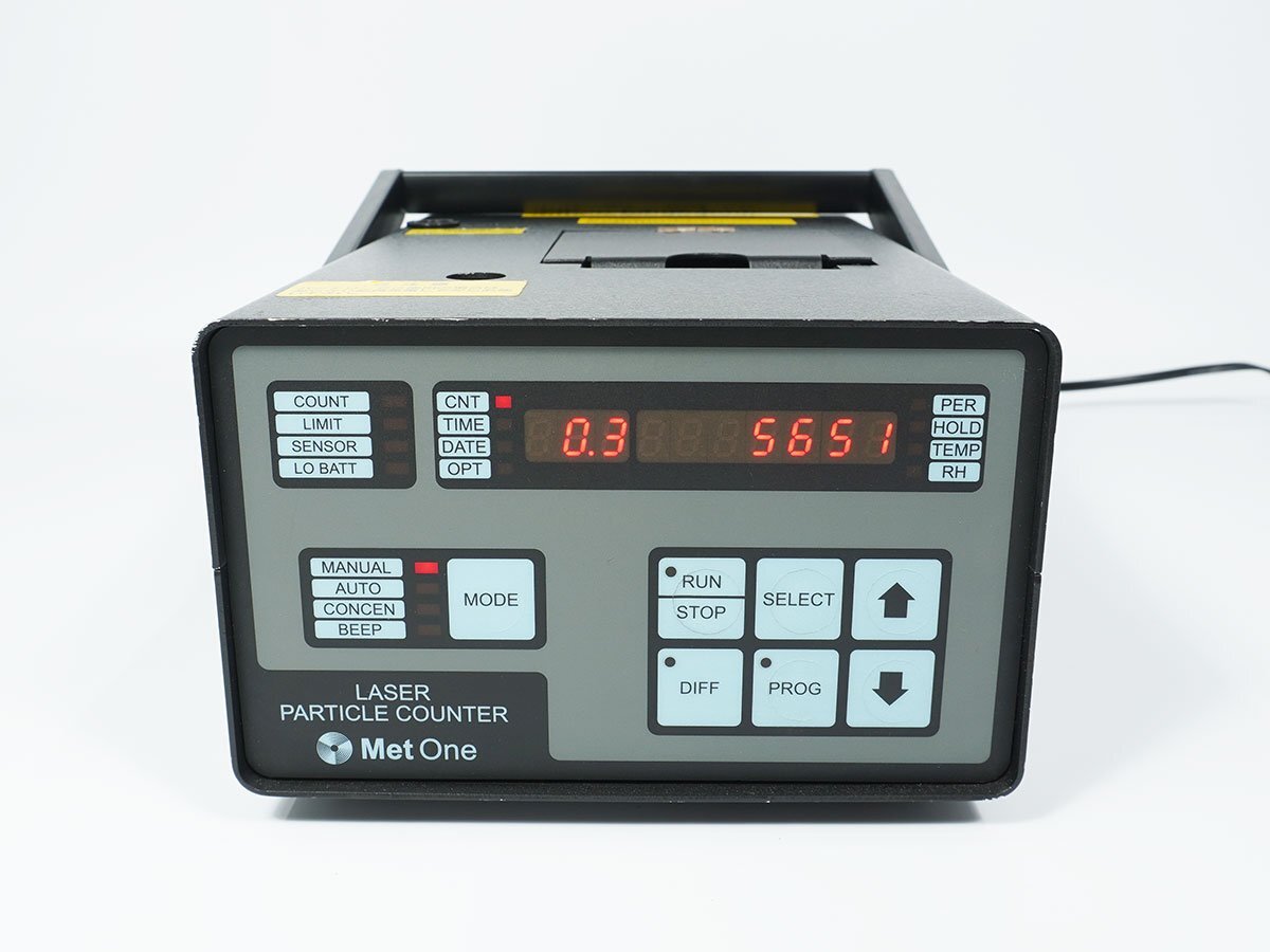 【やや傷や汚れあり】Met One パーティクルカウンタ 237B LASER PARTICLE COUNTER トランステックの落札情報詳細 ...