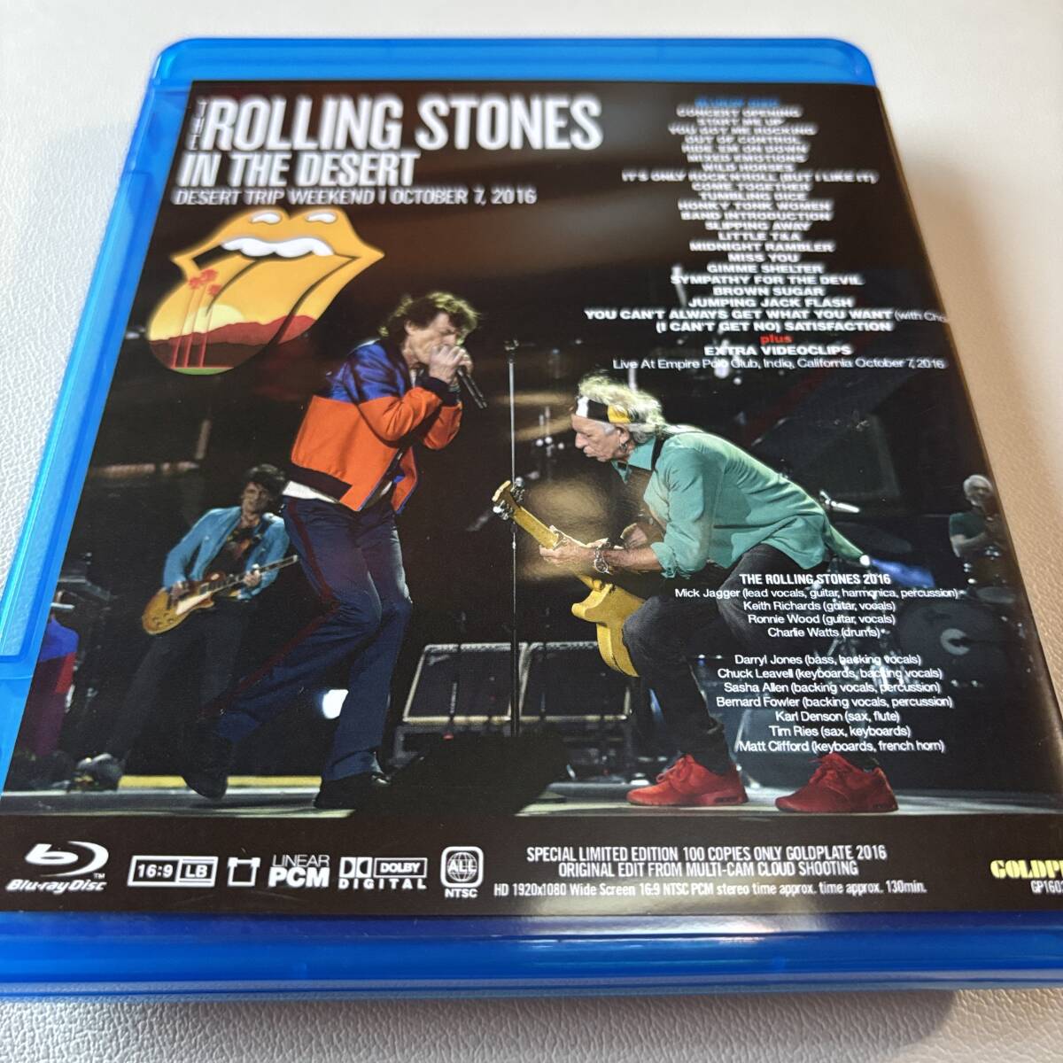 【目立った傷や汚れなし】【ブルーレイ】THE ROLLING STONES「IN THE DESERT DESERT TRIP WEEKEND ...