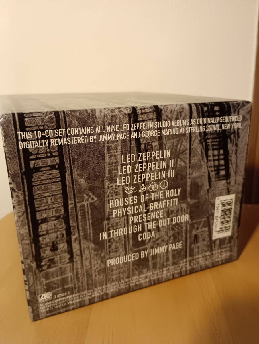 【傷や汚れあり】LED ZEPPELIN THE COMPLETE STUDIO RECORDINGS 10CD BOX レッドツェッペリン ...