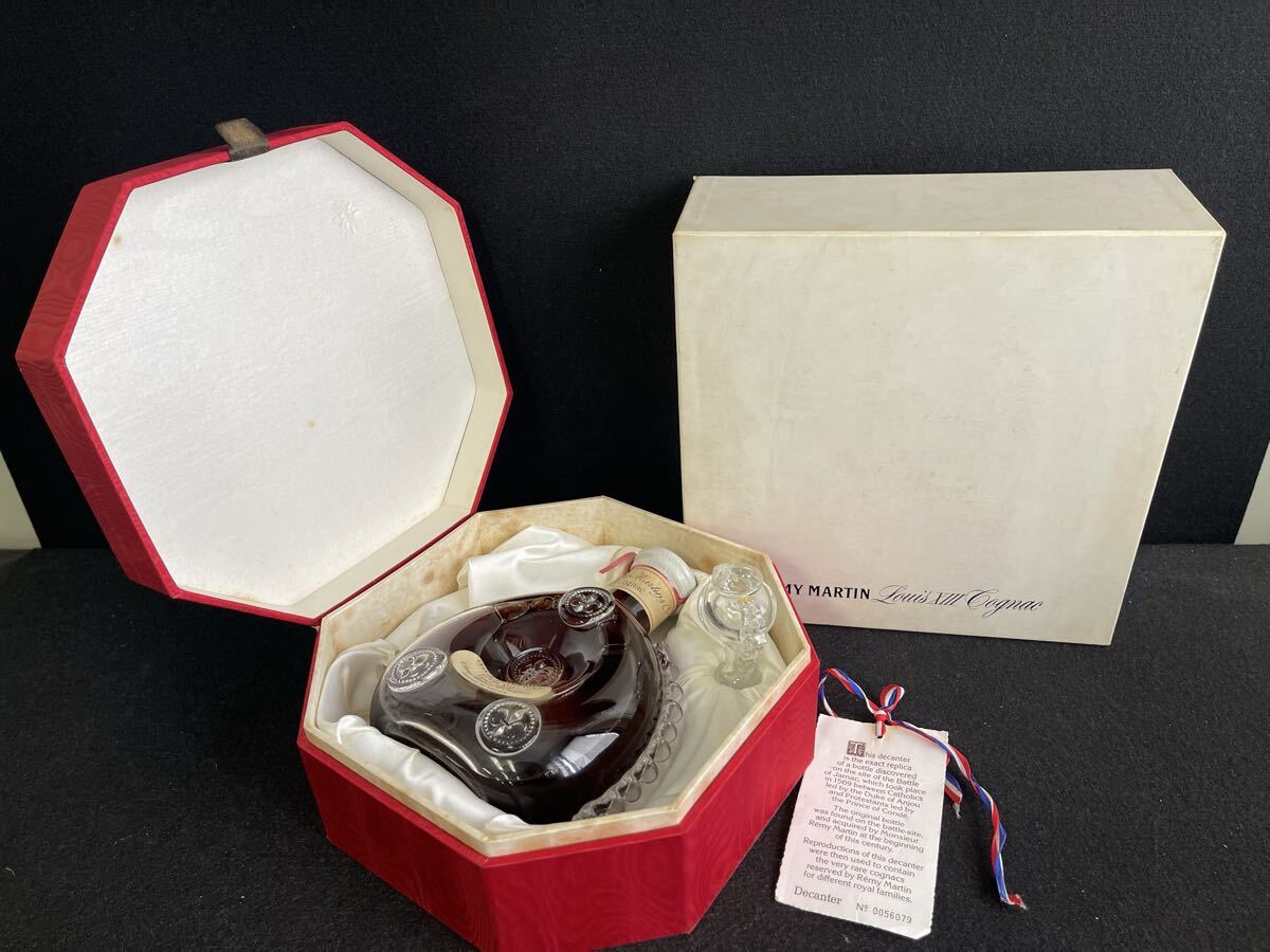 【やや傷や汚れあり】KY0712-41 REMY MARTIN LOUIS XIII VERY OLD COGNAC 700ml 40% ...