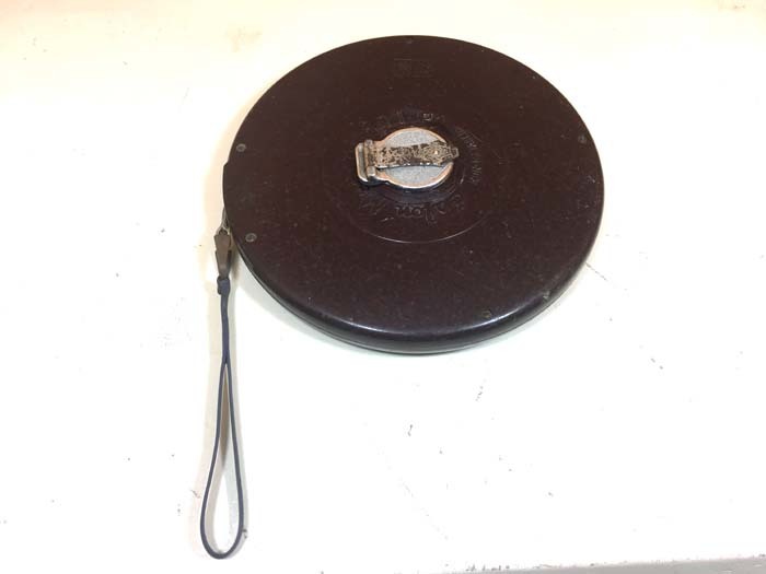 【中古】(送料無料 沖縄・離島除く）動作良好！【エスロン】 eslon eslon measuring tape 50m 巻尺 A-201の ...