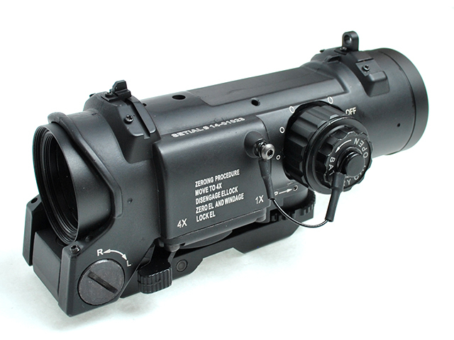 m3371 ELCANエルカンタイプ DR 1x-4xタクティカルスコープ M4 HK416D SR16 DR SPECTOR トイガン ...