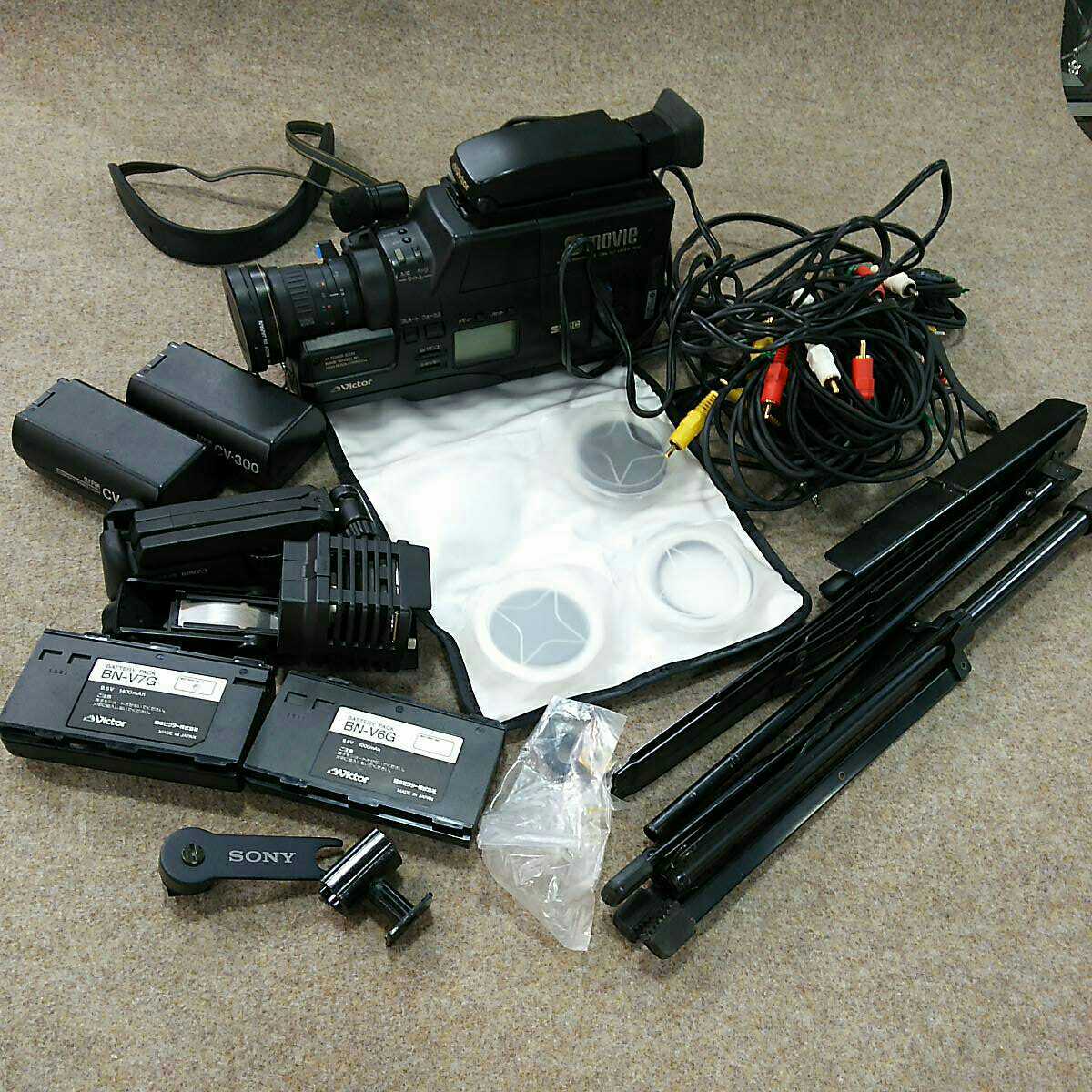 Victor ビクター ビデオムービー GR-S95 ビデオカメラ カメラ 当時物 中古 ジャンクの落札情報詳細 - Yahoo!オークション落札価格検索 オークフリー