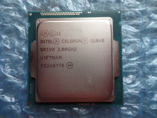 INTEL CELERON 2.80GHZ G1840 SR1VK 他CPU出品中②の落札情報詳細 - ヤフオク落札価格検索 オークフリー